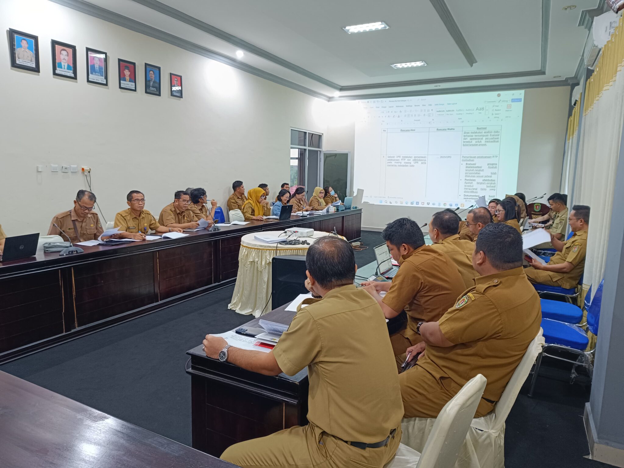 Kegiatan Rapat Penyusunan Rencana Aksi SPIP Kabupaten Katingan Tahun ...